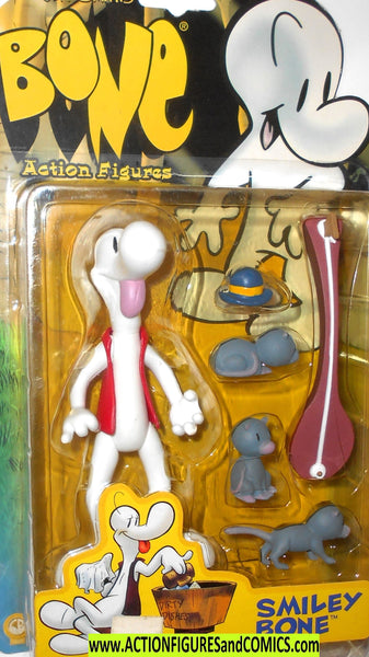 BONE ReSaurus SMILEY BONE 1998 comic dog moc – ActionFiguresandComics