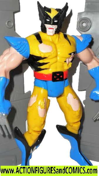 X-MEN X-Force toy biz WOLVERINE Battle 1995 marvel – ActionFiguresandComics