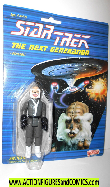 Star Trek ANTICAN ALIEN 1988 next generation tng galoob moc ...