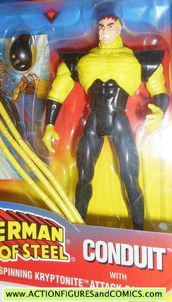 Superman Man of Steel CONDUIT 1995 kenner toys action figures moc mip ...