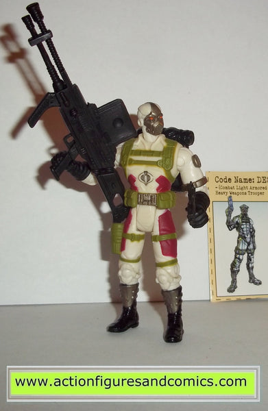 gi joe AGENT FACES 2003 spy troops toy CRIMSON GUARD ...