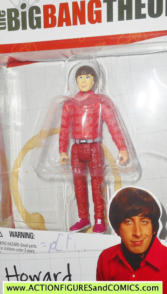 Big Bang Theory HOWARD WOLOWITZ bif bang bow toys action figures moc ...