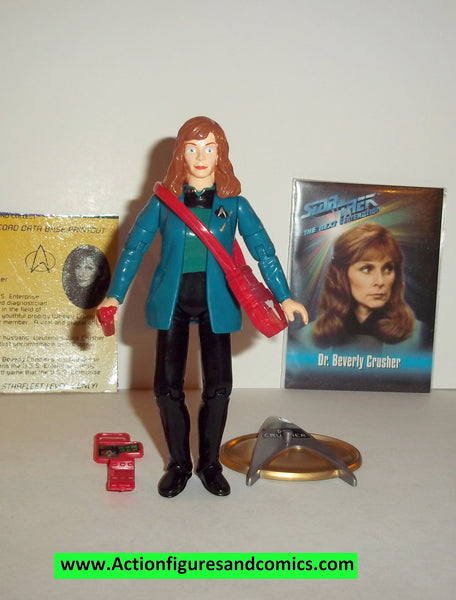 Star Trek DR BEVERLY CRUSHER playmates complete 1994 action figures ...