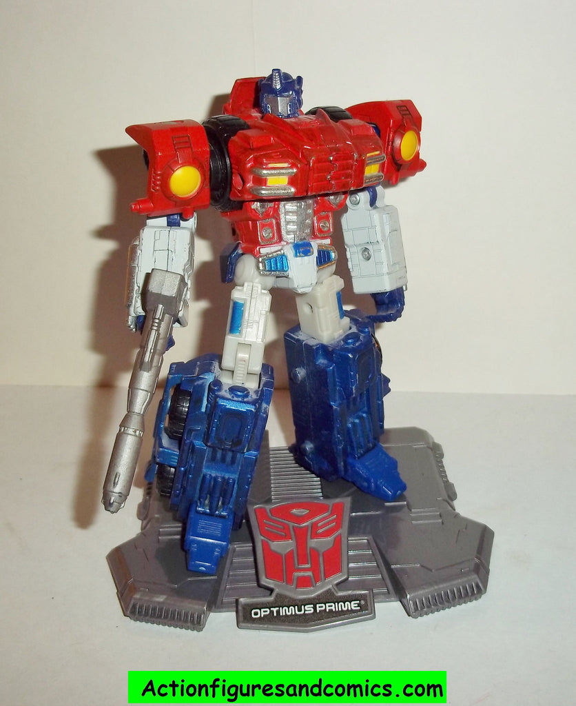 Transformers Titanium OPTIMUS PRIME war within complete die cast 6 inc ...