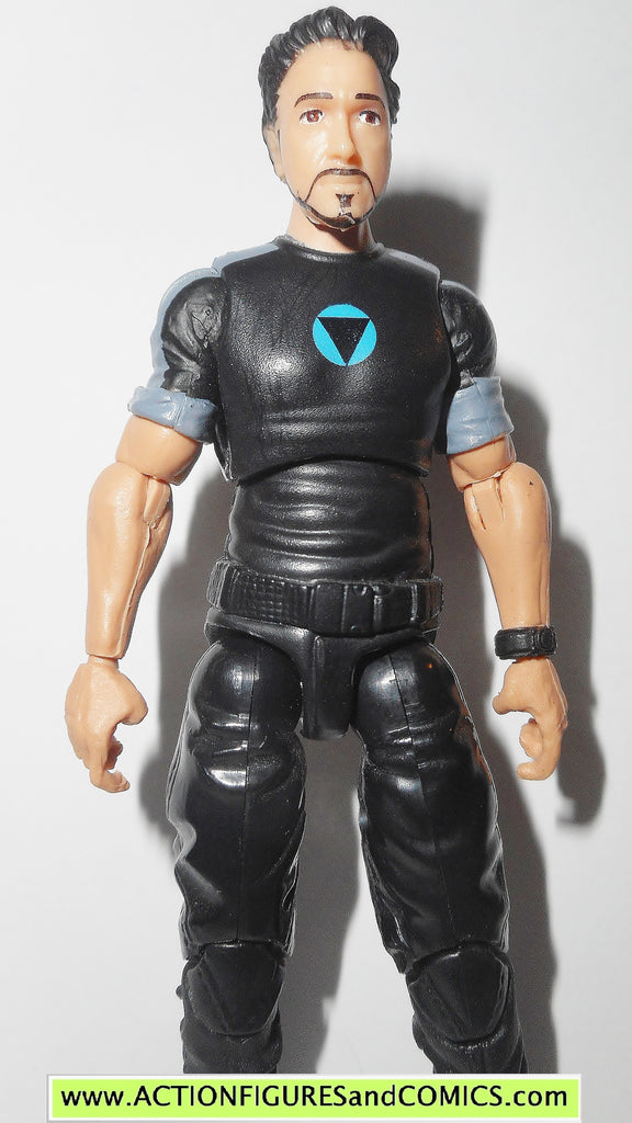 marvel universe TONY STARK hall of armor iron man 3 avengers hasbro ac ...