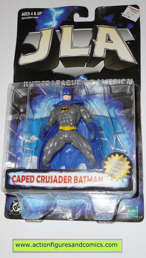Total Justice JLA BATMAN BLUE CAPED CRUSADER justice league america mo ...
