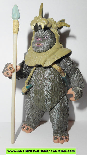 star wars action figures TEEBO ewok attack of the clones saga 2002 ...