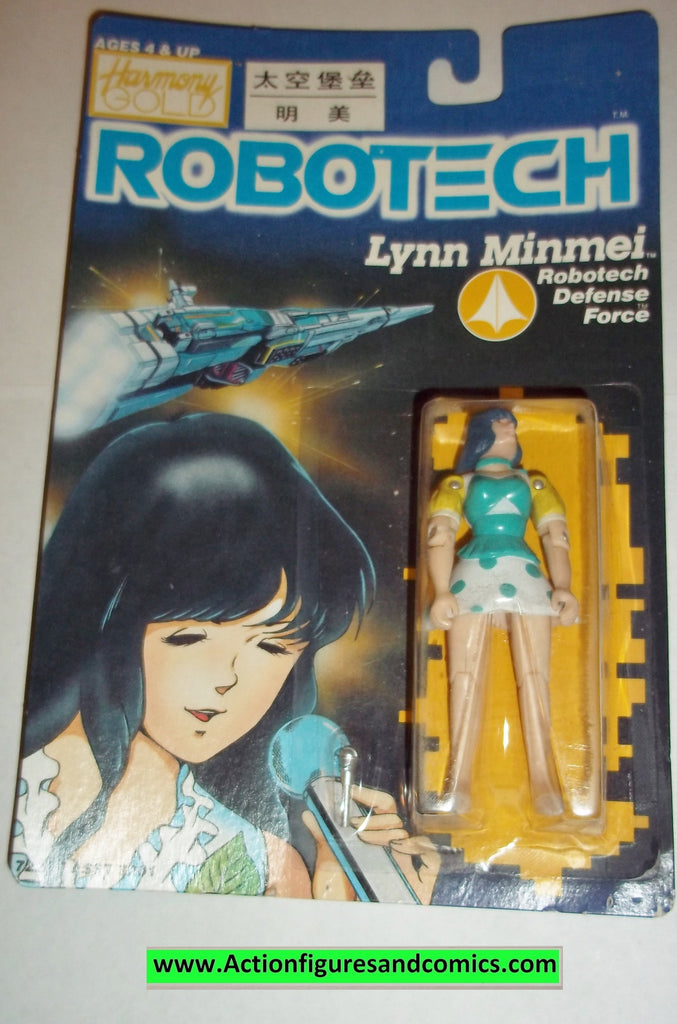 Robotech LYNN MINMEI harmony gold 1985 moc mip mib matchbox ...