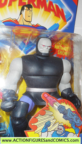 Superman animated series DARKSEID 1996 omega blast kenner action figur ...