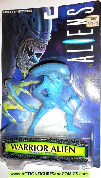aliens vs predator kenner WARRIOR ALIEN BLUE 1996 Kaybee ...
