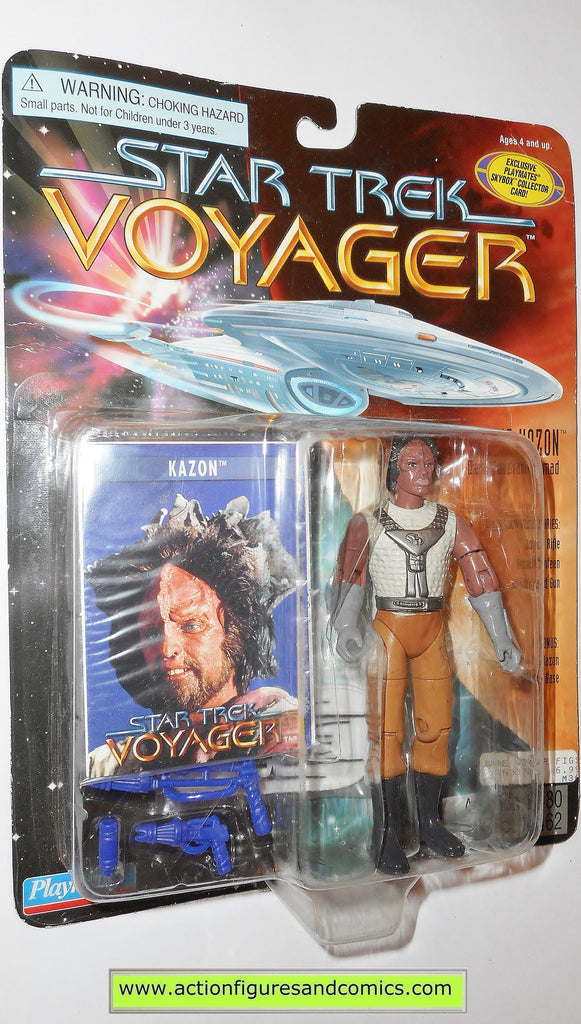 Star Trek KAZON voyager 1996 playmates action figures toys moc ...