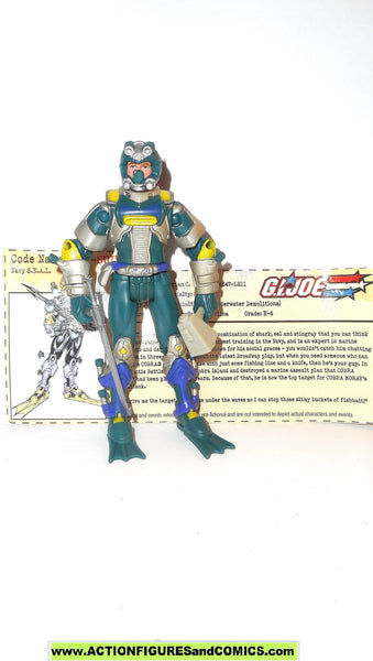 gi joe WET SUIT 2002 v8 wetsuit gijoe vs cobra navy seal diver ...