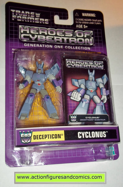 Hasbro Transformers heroes of cybertron pvc CYCLONUS new moc hoc scf ...