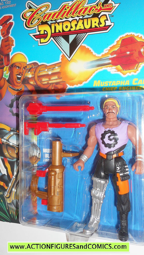 Cadillacs and Dinosaurs MUSTAPHA CAIRO 1993 tyco toys action figures m ...