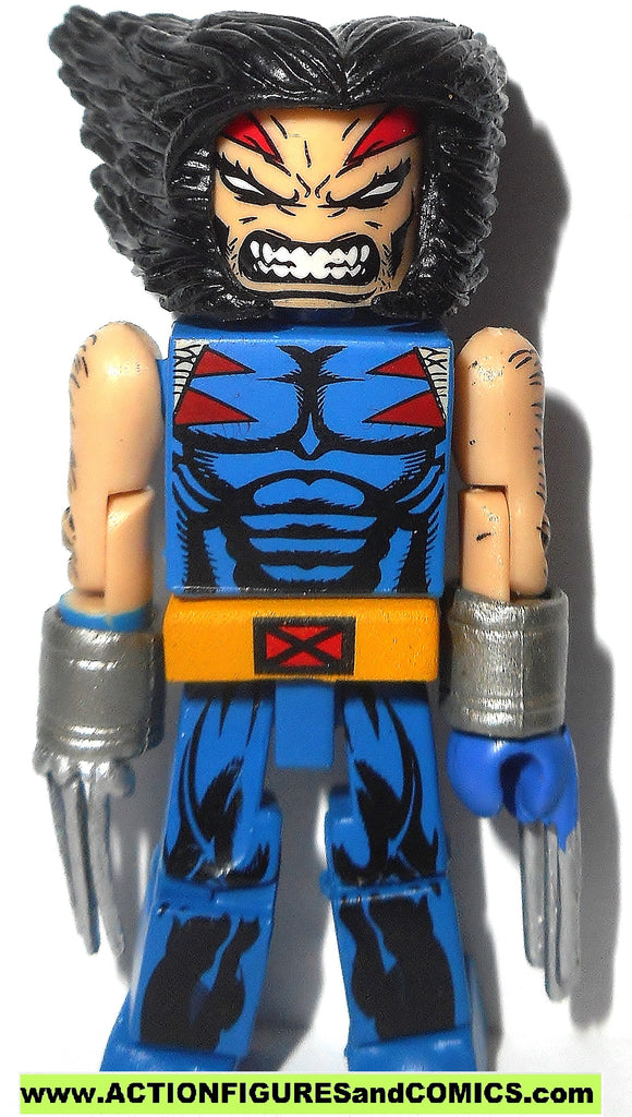 minimates WOLVERINE age of apocalypse WEAPON X AOA x-men force toy fig ...