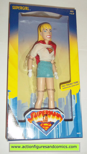 superman animated series SUPERGIRL 12 inch action figures hasbro toys ...