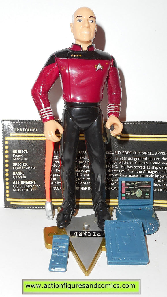 Star Trek CAPTAIN PICARD generations movie playmates toys action figur ...