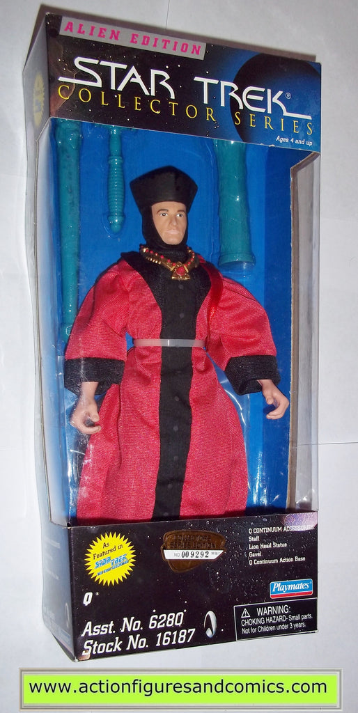 Star Trek Q judges robes 9 inch playmates toys action figures the next ...
