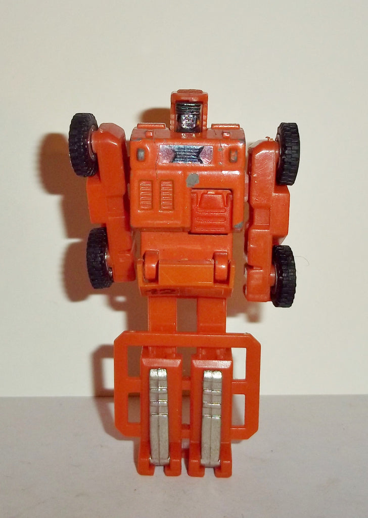 gobots SPOONS full orange complete vintage 1984 convertable robots ...