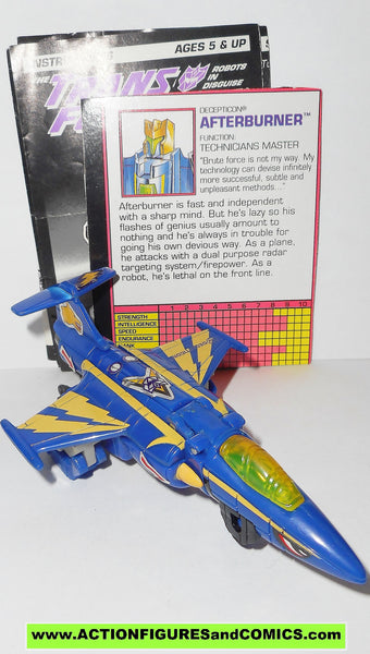 Transformers AFTERBURNER g2 complete jet plane two – ActionFiguresandComics