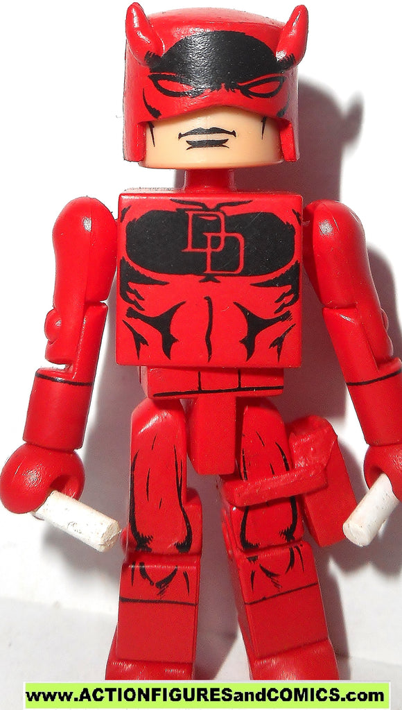 minimates DAREDEVIL series 43 RED shadowed marvel universe toy figure ...