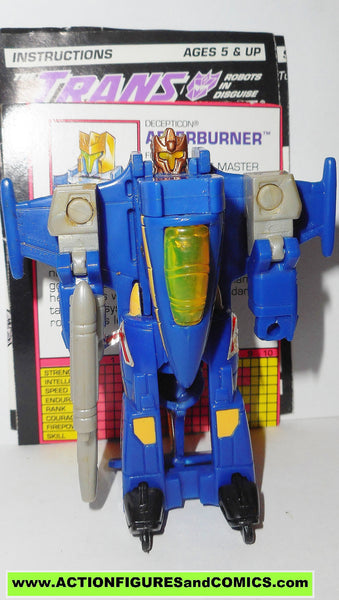 Transformers AFTERBURNER g2 complete jet plane two – ActionFiguresandComics