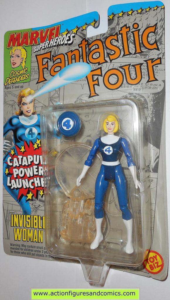marvel super heroes toy biz INVISIBLE WOMAN fantastic four 1992 action – ActionFiguresandComics