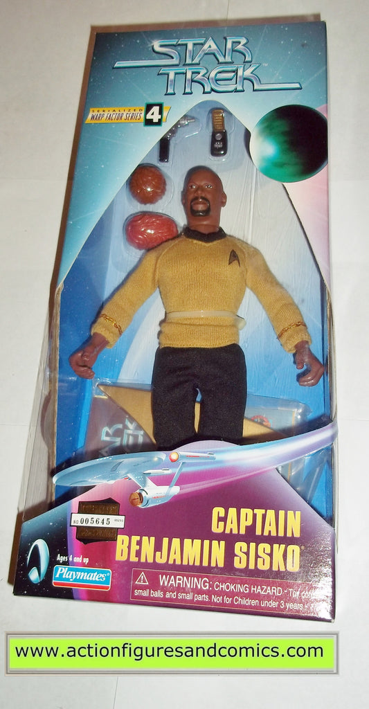 Star Trek COMMANDER SISKO tribbles 9 inch playmates toys action figure ...