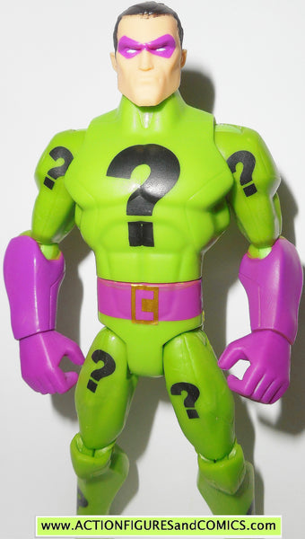 DC universe total heroes RIDDLER 2013 6 inch animated action figures ...