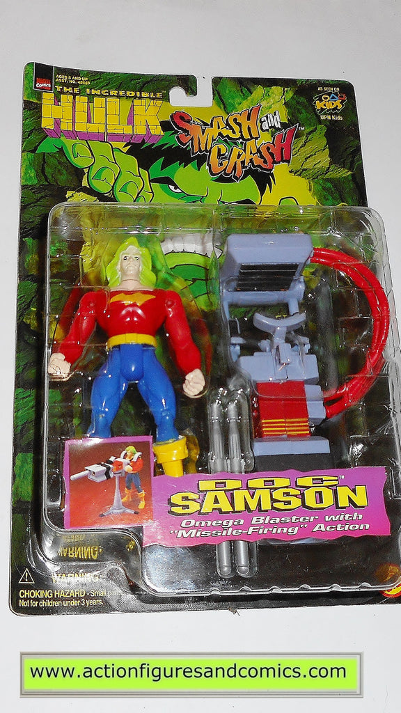 Hulk toy biz DOC SAMSON 1996 incredible classics universe moc ...