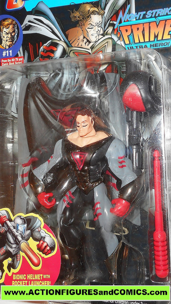 Ultraforce PRIME night strike 1995 chase black chrome card #11 galoob ...