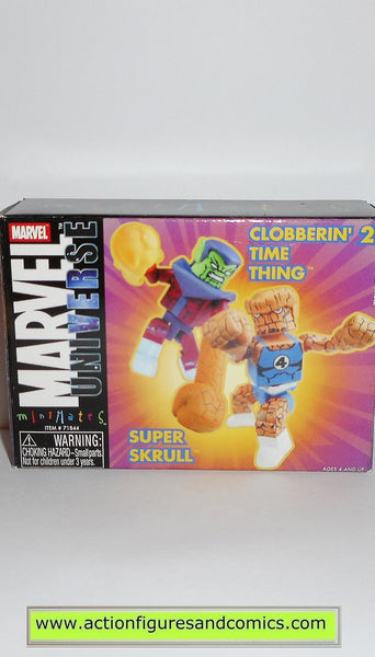 minimates THING Clobberin time SUPER SKRULL marvel universe fantastic ...