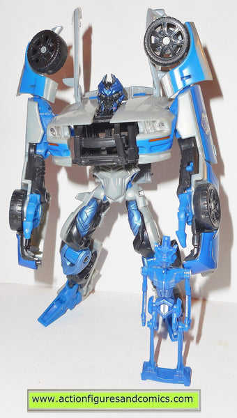transformers movie BARRICADE RECON FRENZY 2007 hasbro toys complete ac ...