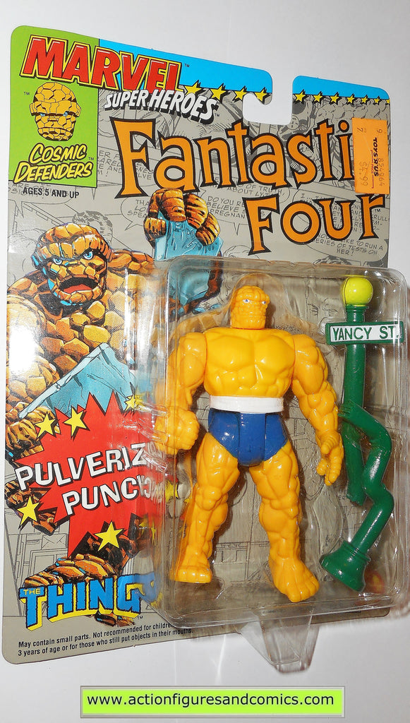 marvel super heroes toy biz THING fantastic four 1992 action figures m – ActionFiguresandComics
