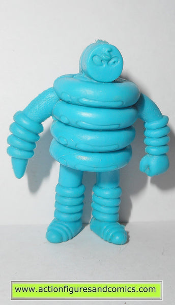 Muscle m.u.s.c.l.e men kinnikuman SPRINGMAN 045 1985 light blue mattel ...