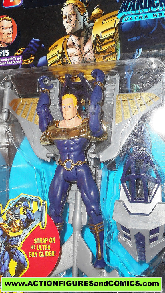 Ultraforce HARDCASE 1995 chase black chrome card #15 galoob action fig ...