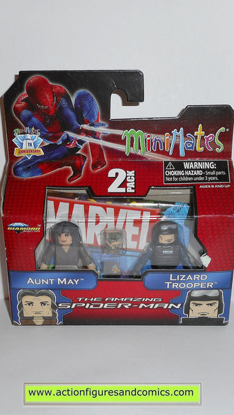 minimates AUNT MAY LIZARD TROOPER spider-man amazing movie marvel univ ...