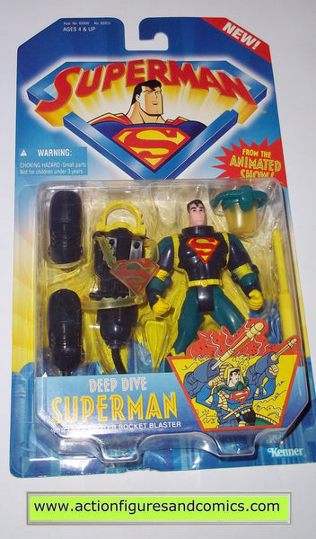 Superman the animated series DEEP DIVE kenner toys action figures moc ...