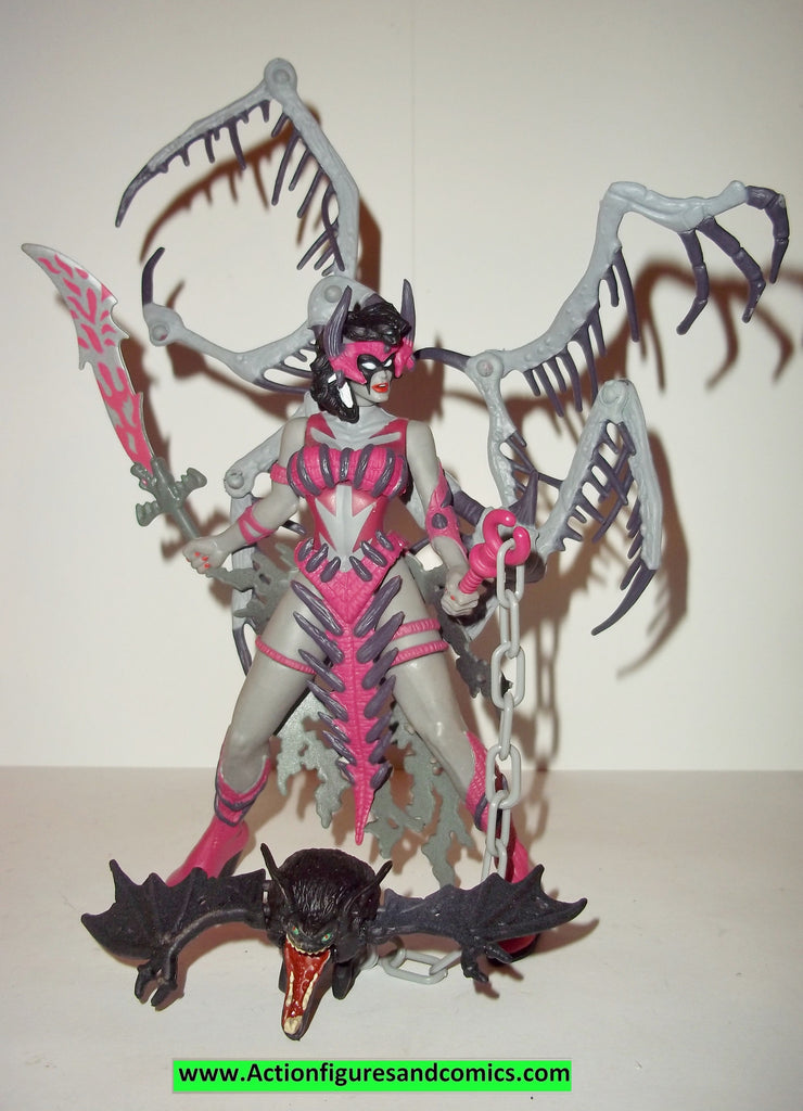 Spawn WIDOW MAKER 1996 series 5 grey skin todd mcfarlane toys action f – ActionFiguresandComics
