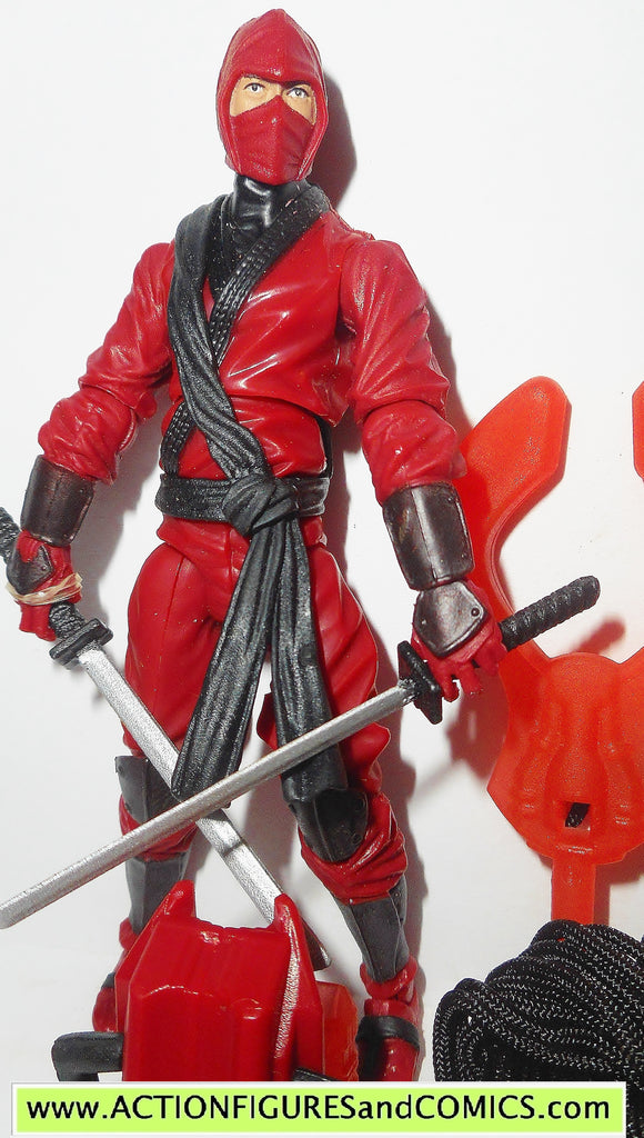 gi joe RED NINJA retaliation movie 2013 complete action figure gijoe ...
