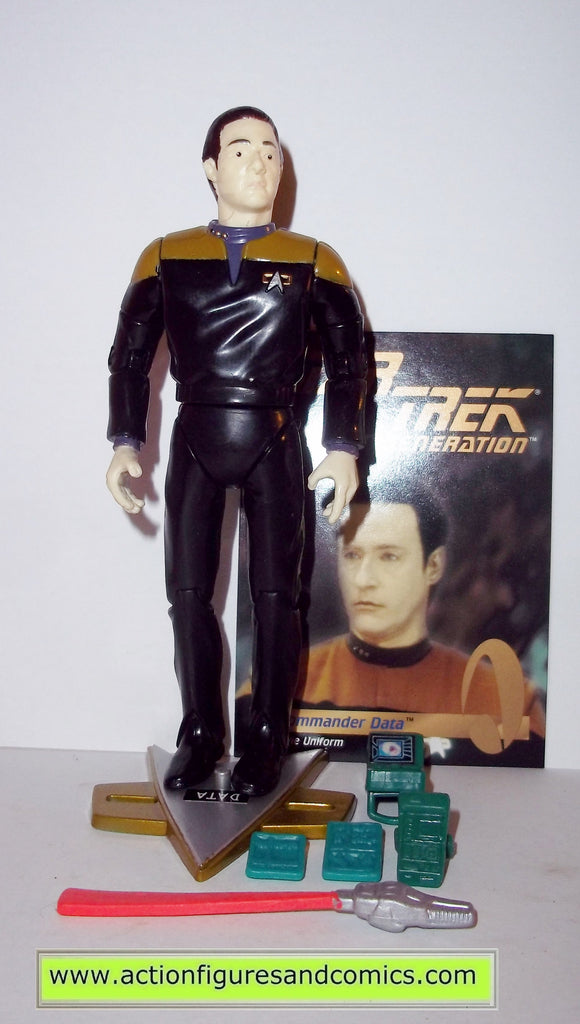 Star Trek DATA movie uniform 1994 playmates toys action figures ...