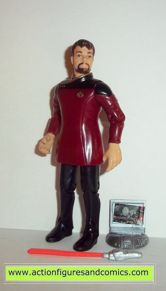 Star Trek COMMANDER RIKER dress uniform exclusive playmates complete a ...