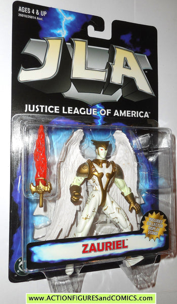 Total Justice JLA ZAURIEL angel 1999 dc universe league action figure ...