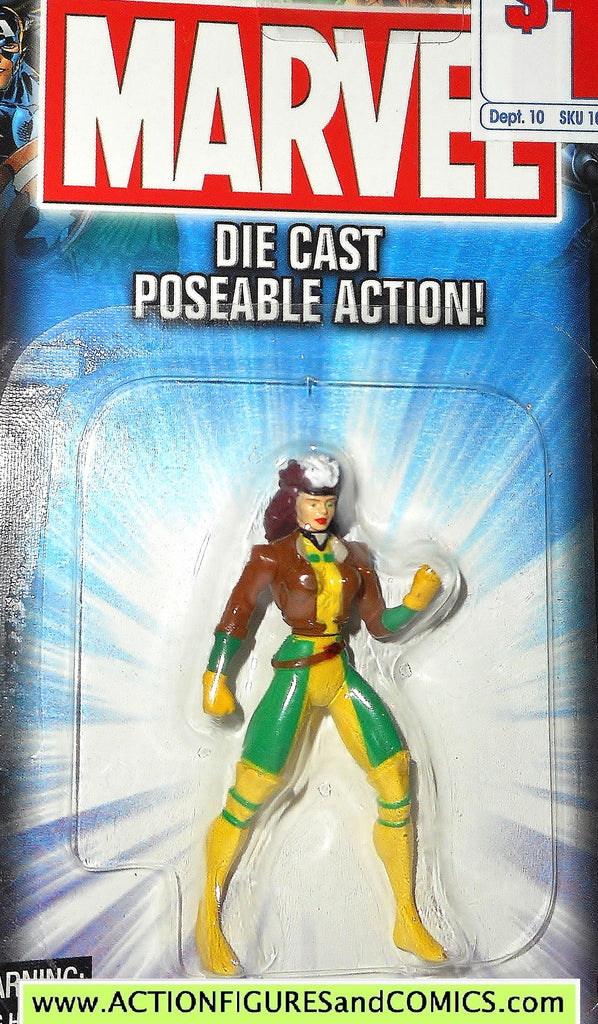 Marvel die cast ROGUE 2002 toy biz x-men universe moc ...