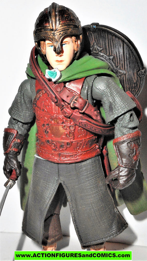Lord of the Rings MERRY ROHAN ARMOR 2003 toy biz complete movie ...