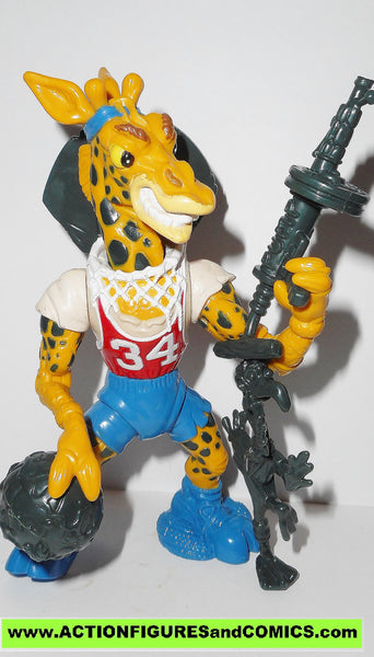 teenage mutant ninja turtles HALFCOURT giraffe 1992 complete tmtn acti ...