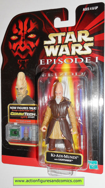 star wars action figures KI ADI MUNDI episode I 1999 toys moc ...