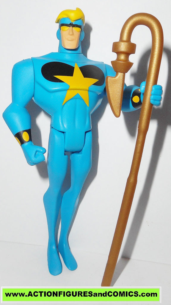 justice league unlimited STARMAN blue version with COSMIC ROD dc unive ...