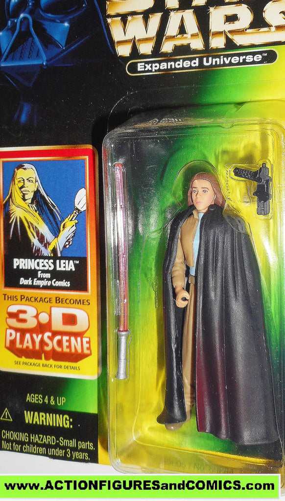 star wars action figures PRINCESS LEIA JEDI knight expanded universe m ...