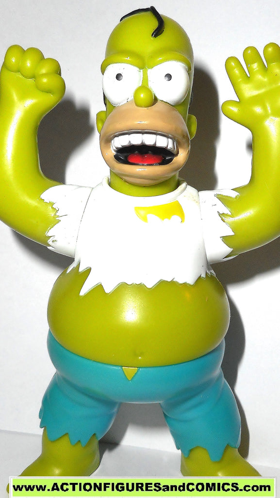 simpsons HOMER HULK playmates toys action figures Ingestible bulk ...